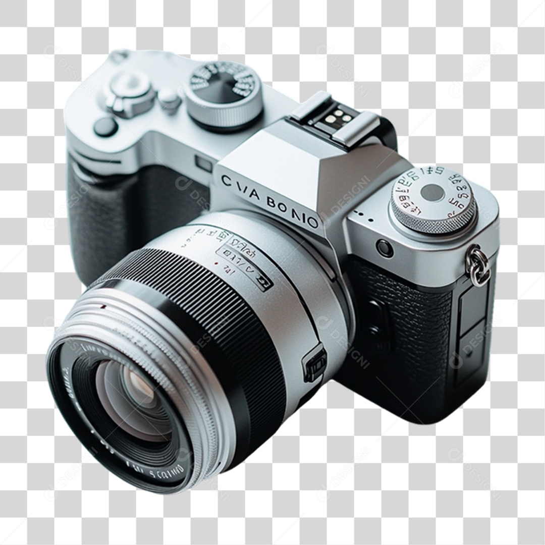 Câmera Fotográfica PNG Transparente [download] - Designi