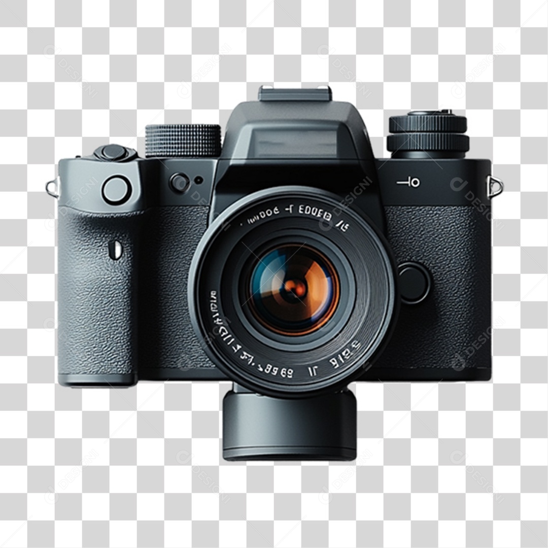 Câmera Fotográfica PNG Transparente [download] - Designi