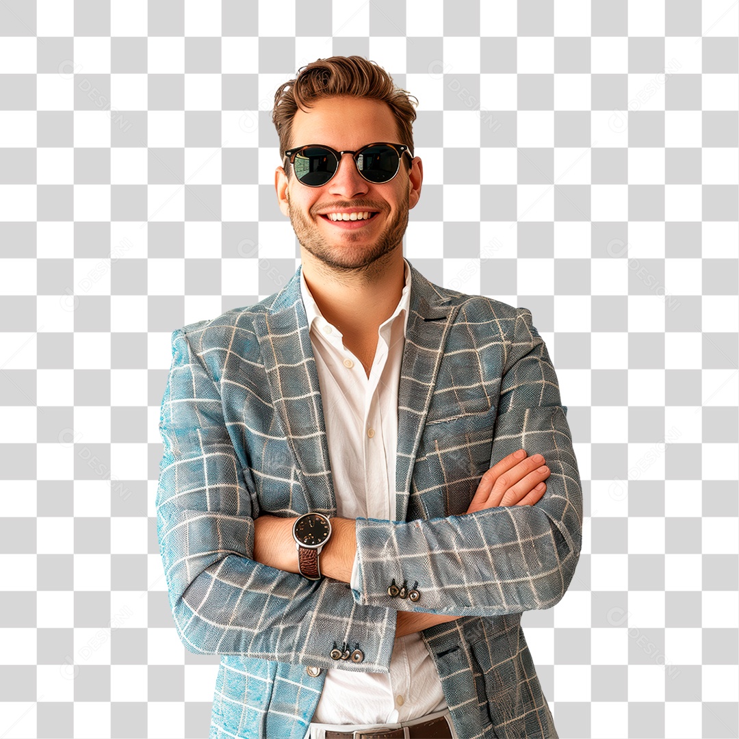 Homem de Terno PNG Transparente [download] - Designi