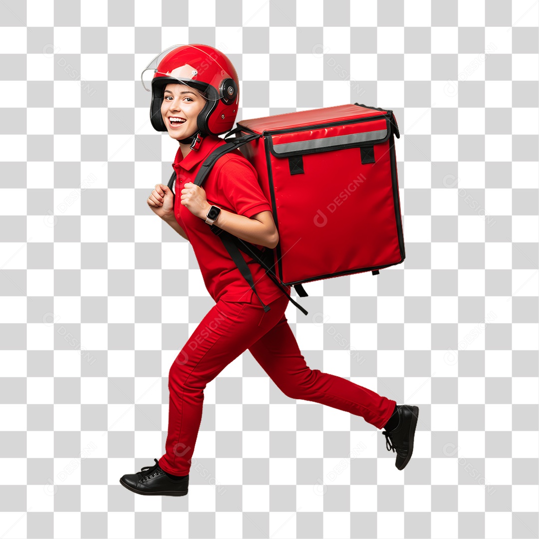 Homem Entregador PNG Transparente [download] - Designi