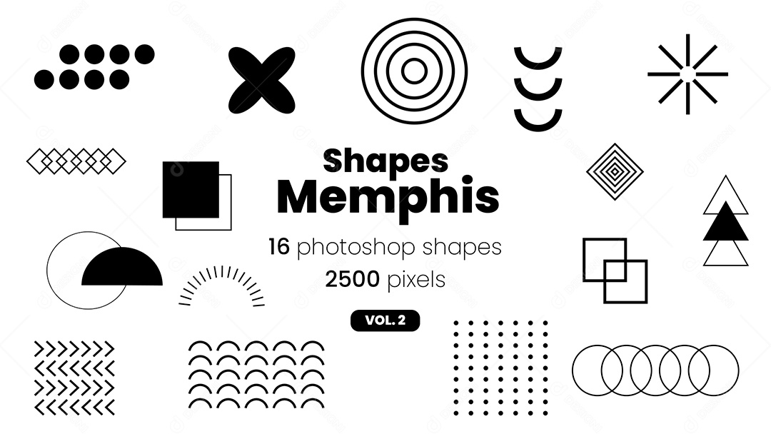 Memphis Shapes e Formas CSH [download] - Designi