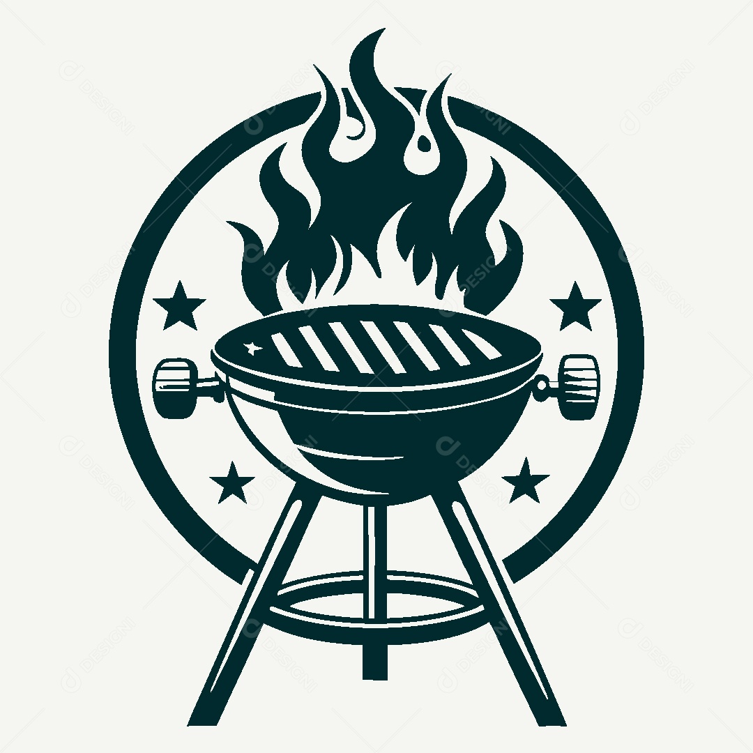 Modelo de Logotipo de Churrasco Vetor EPS [download] - Designi