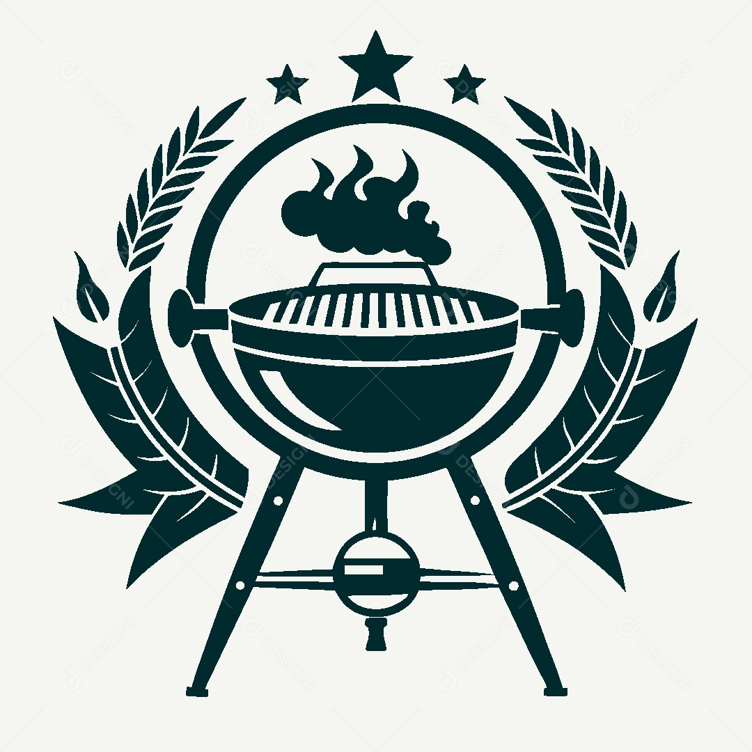 Modelo de Logotipo de Churrasco Vetor EPS [download] - Designi