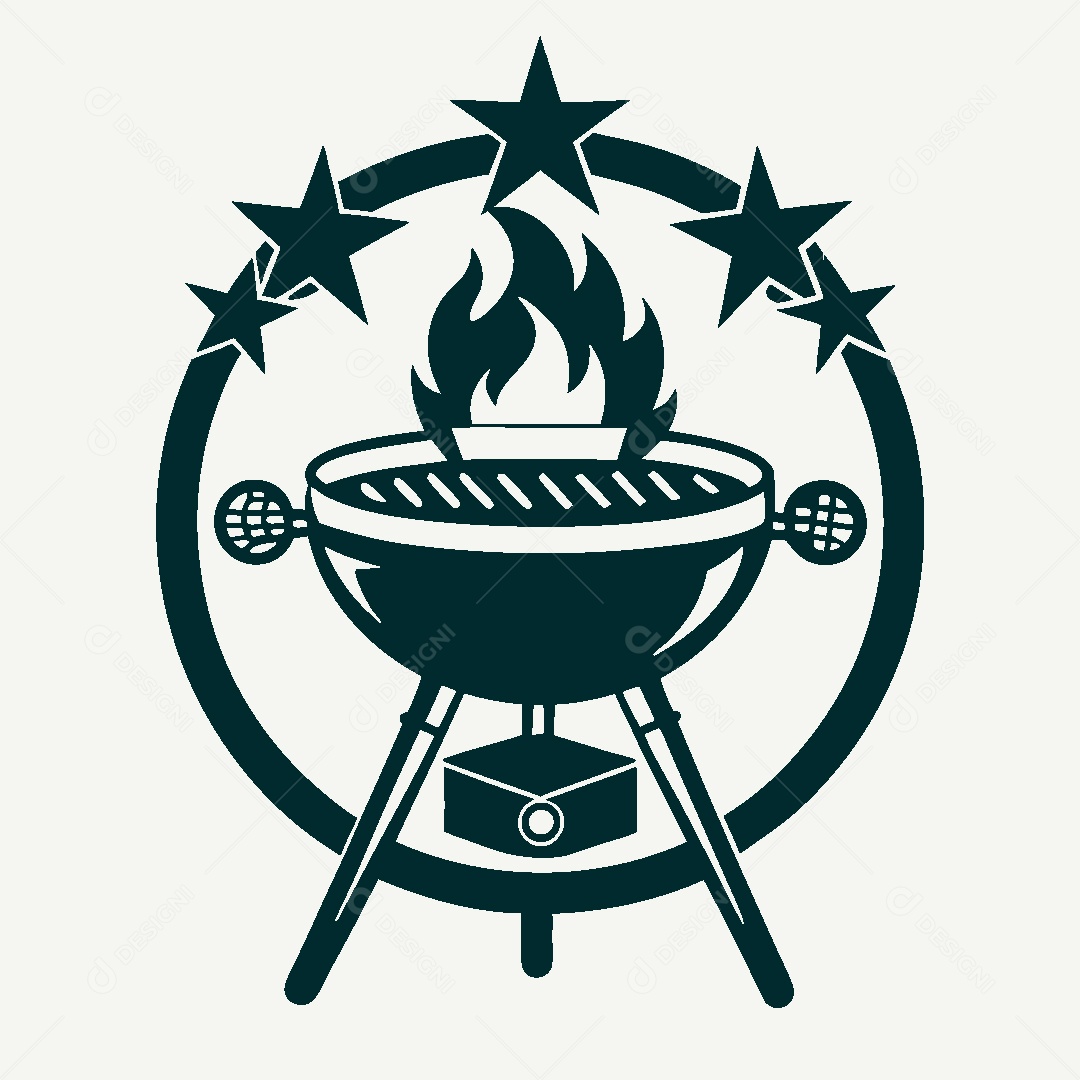 Modelo de Logotipo de Churrasco Vetor EPS [download] - Designi
