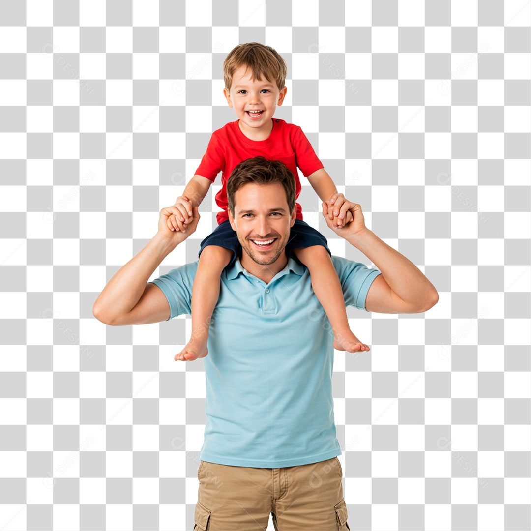Pai e Filho PNG Transparente [download] - Designi