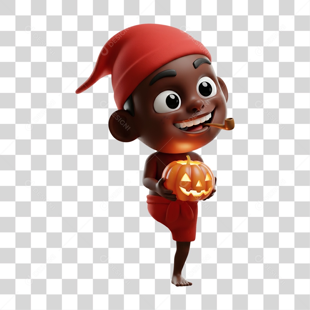 Saci-Pererê Personagem do Folclore Brasileiro PNG Transparente ...