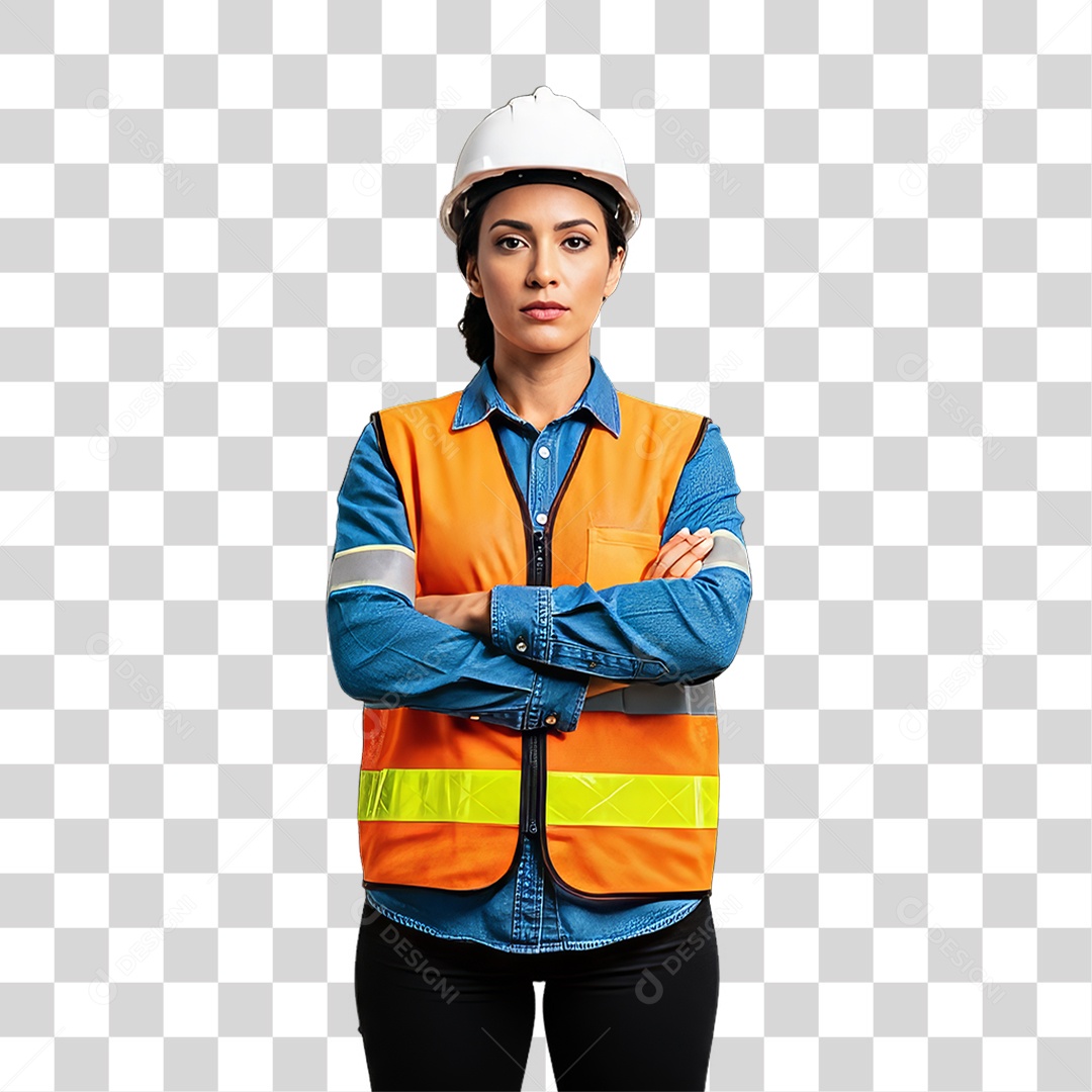 Professional Female Engineer Transparent PNG [download] - Designi