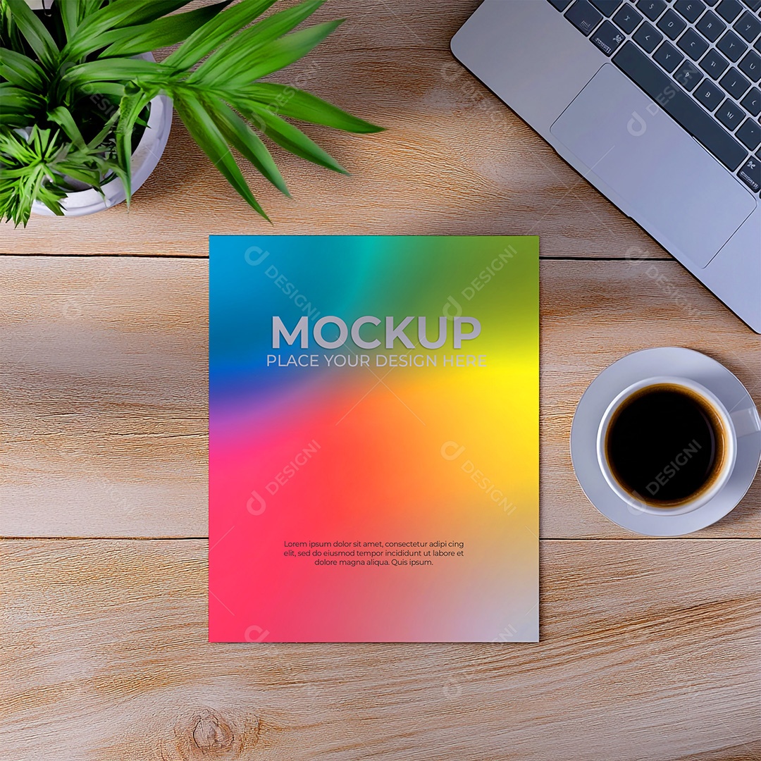 Mockup de Convite PSD Editável [download] - Designi