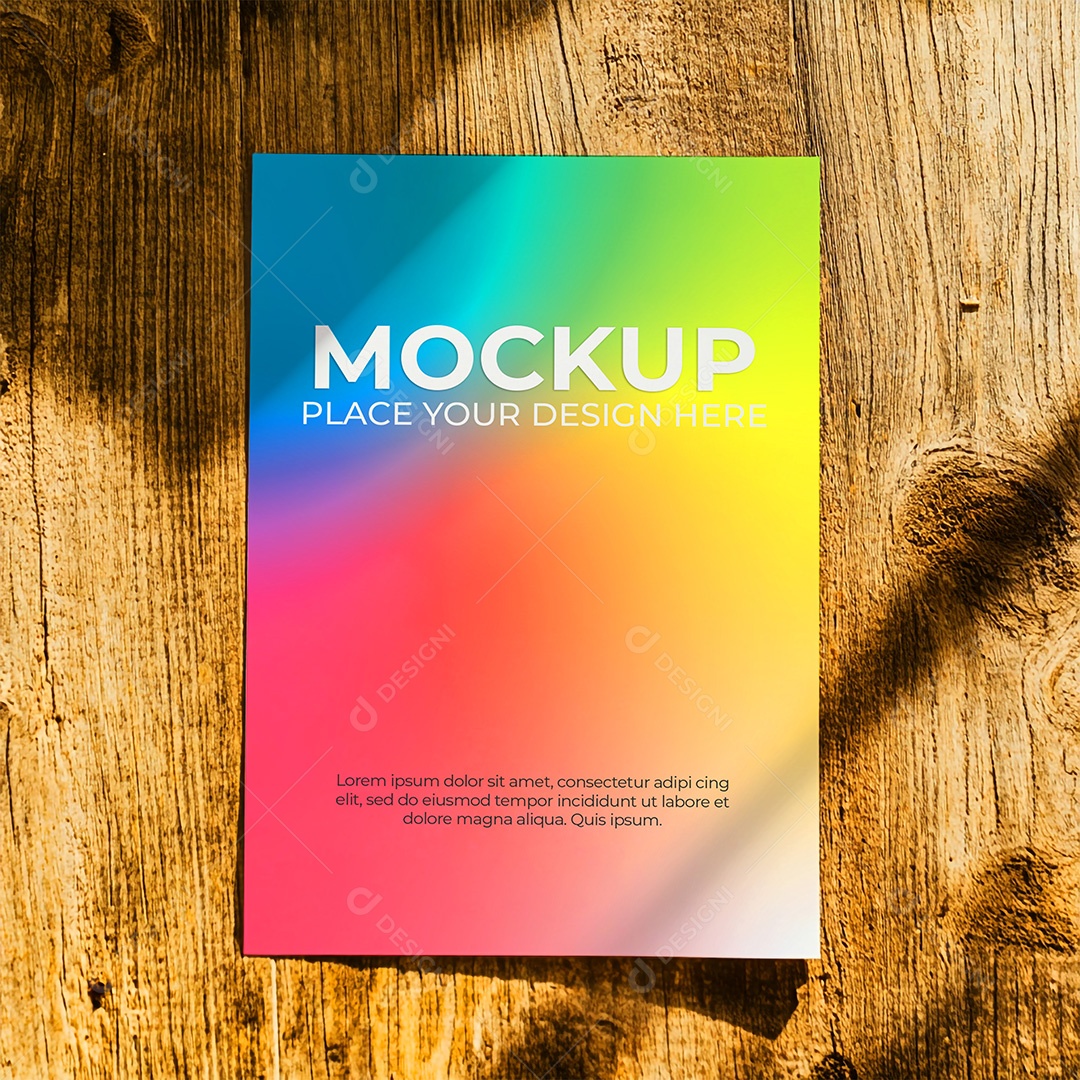 Mockup de Convite PSD Editável [download] - Designi