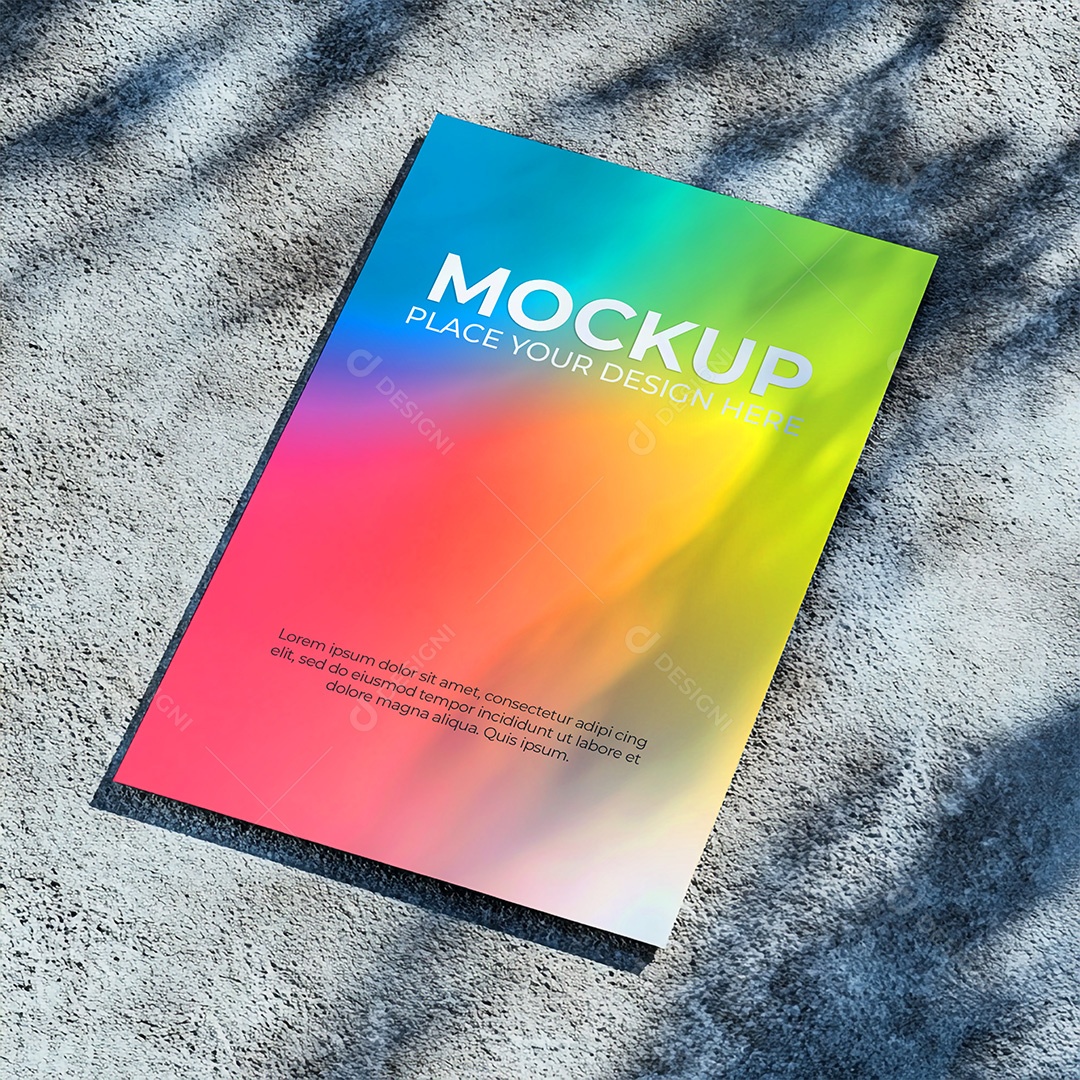 Mockup de Convite PSD Editável [download] - Designi