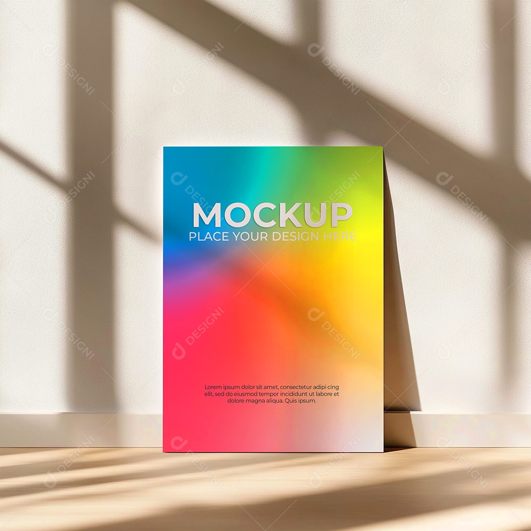 Mockup de Convite PSD Editável [download] - Designi