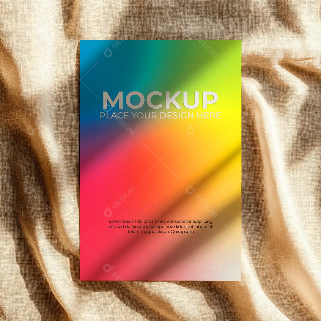 Mockup de Convite PSD Editável [download] - Designi