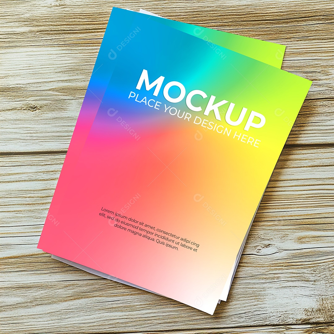 Mockup de Convite PSD Editável [download] - Designi